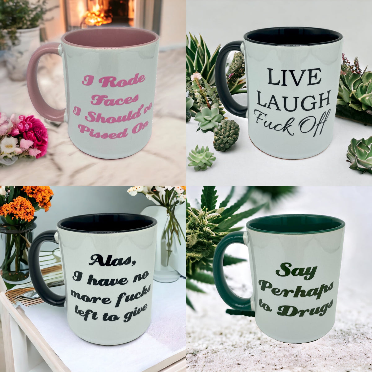Customised Coloured Mugs (11oz) – Celine XO