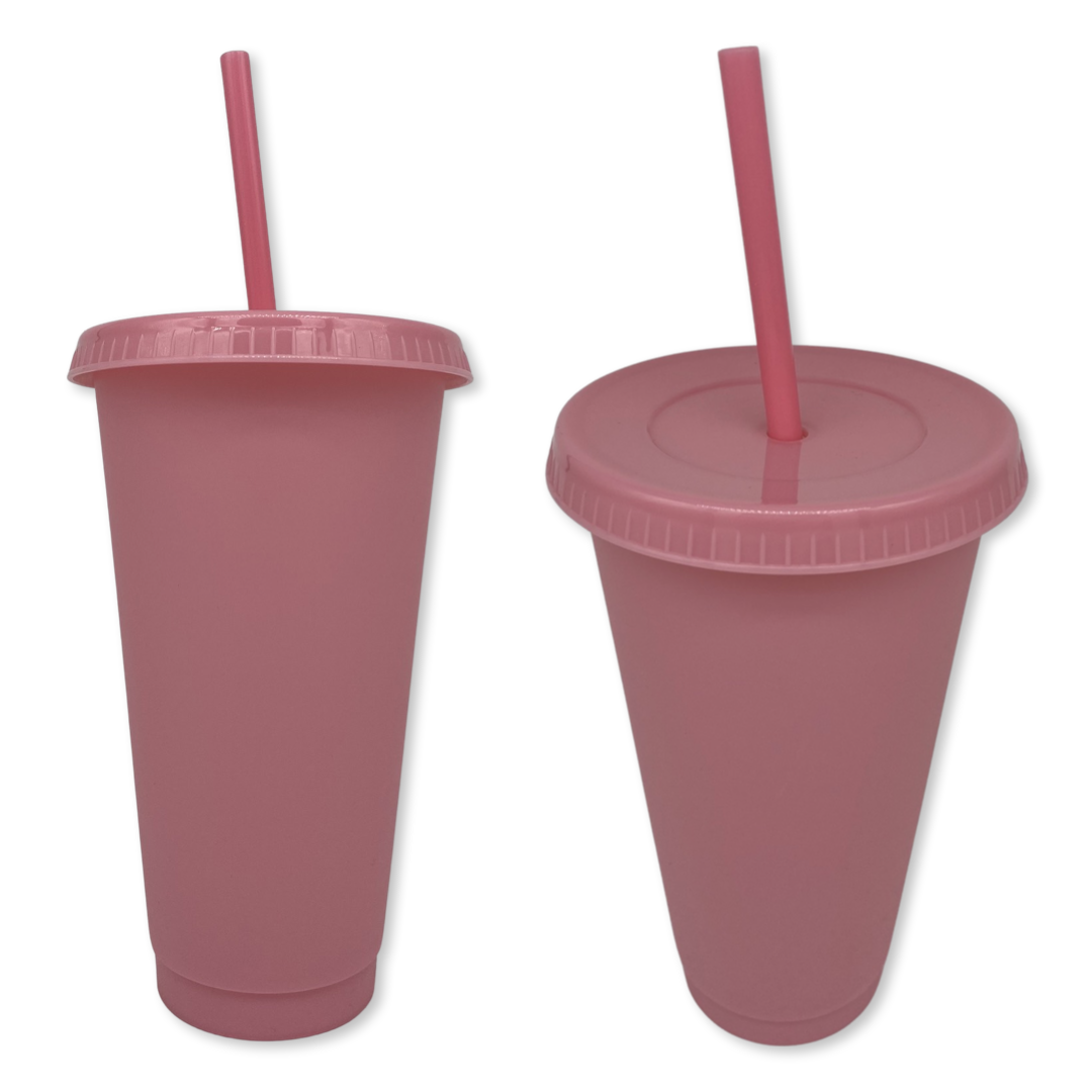Custom Tumbler With Lid & Straw – Celine XO